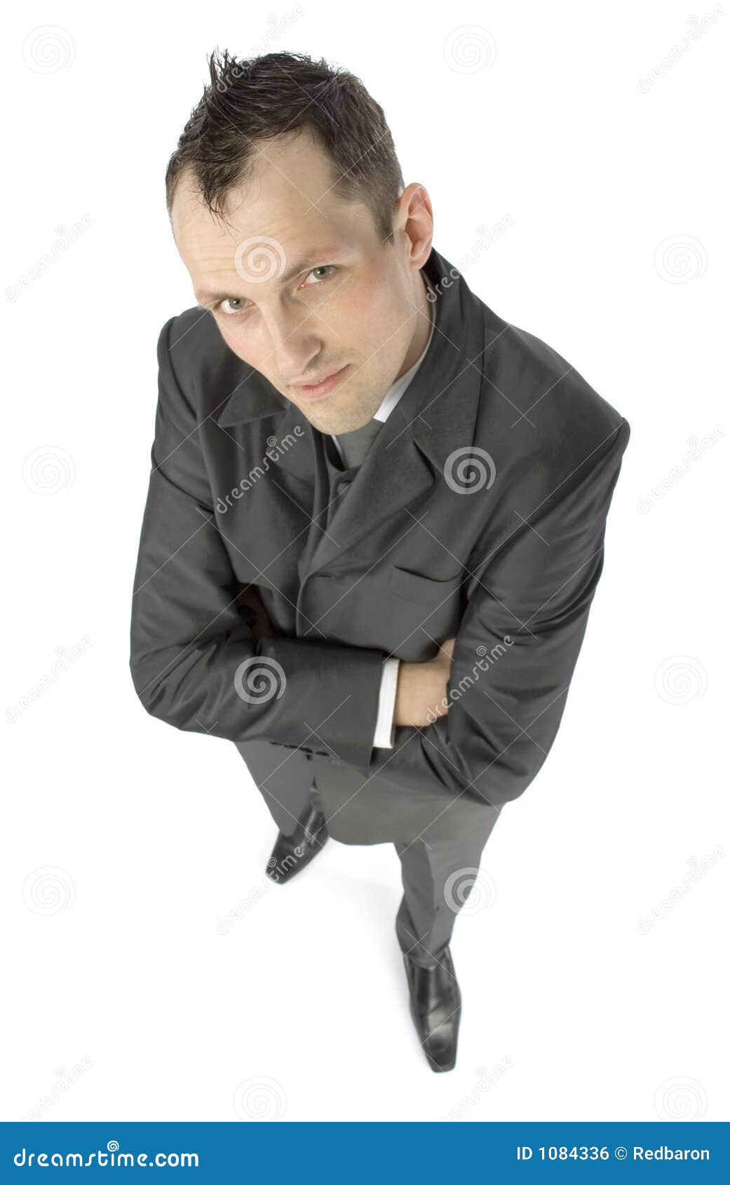 Reflecting businessman stock photo. Image of firm, backer - 1084336