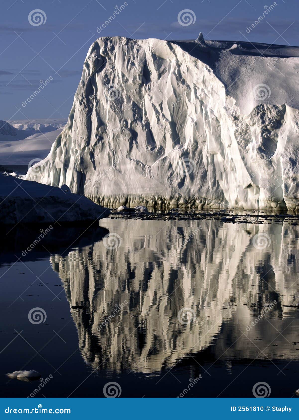 Reflecting ice wall stock photo. Image of glacial, freeze - 2561810