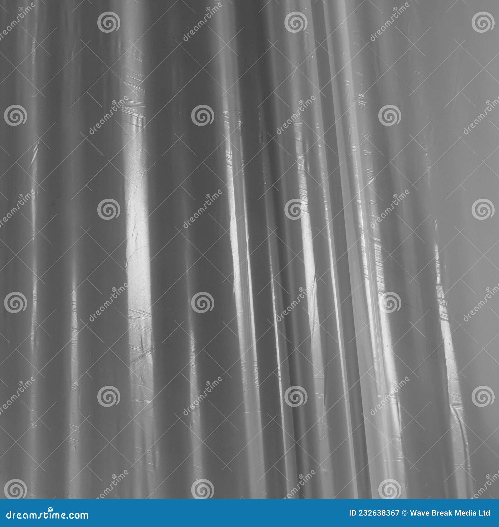 Reflecting Light and Shadow on Pleats and Folds in Stretched Plastic ...