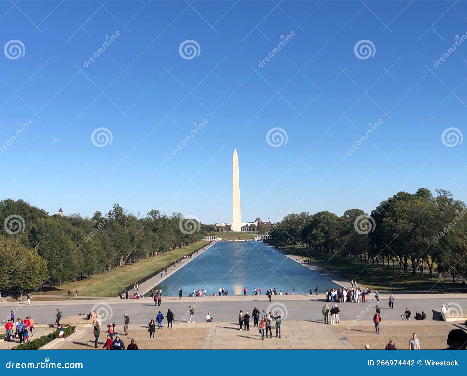 Reflecting Pool in Washington during the Daytime Editorial Photography ...