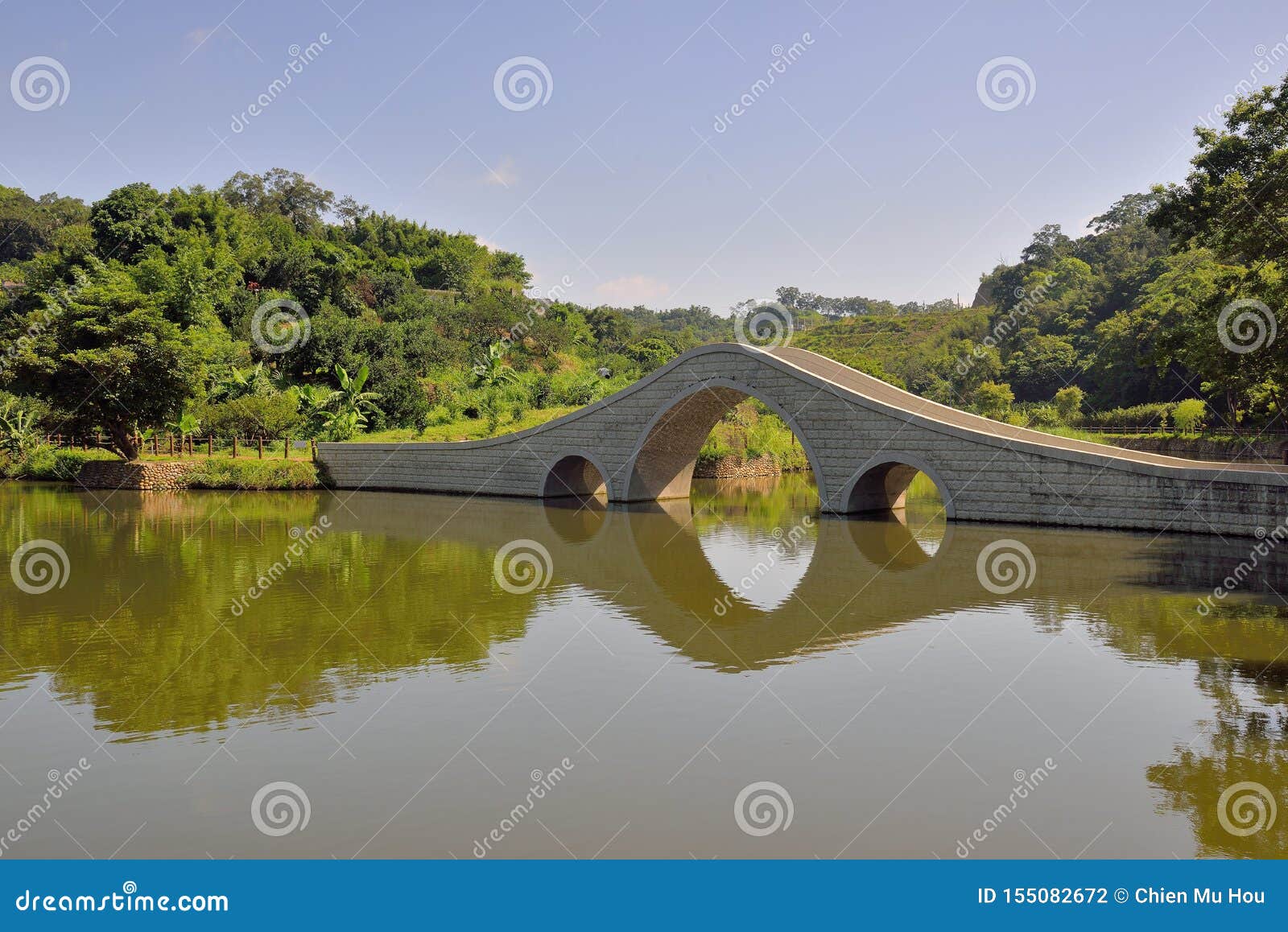 Reflection Arch Royalty-Free Stock Photo | CartoonDealer.com #186726855