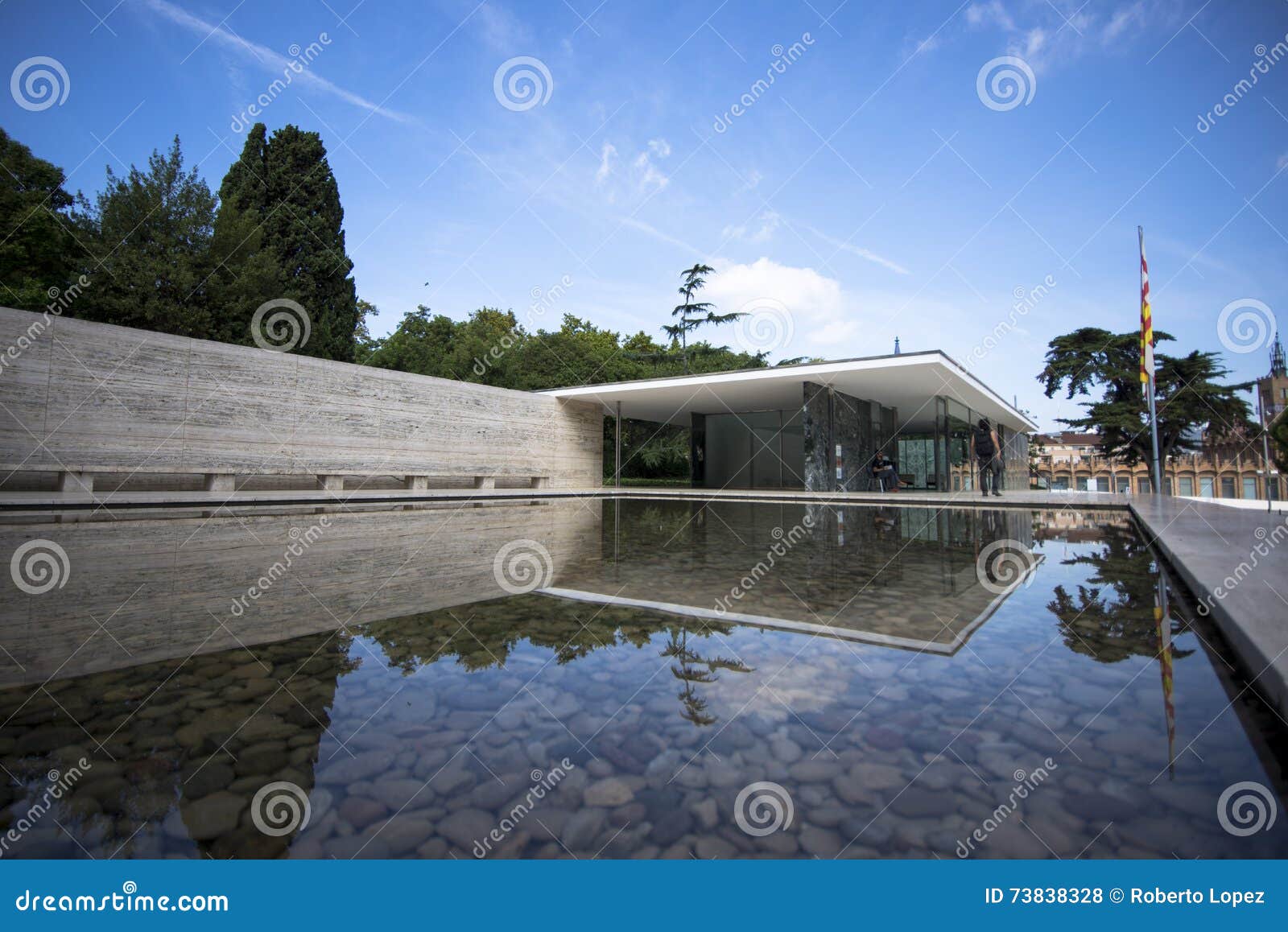 Reflection of Architecture stock photo. Image of iconic - 73838328