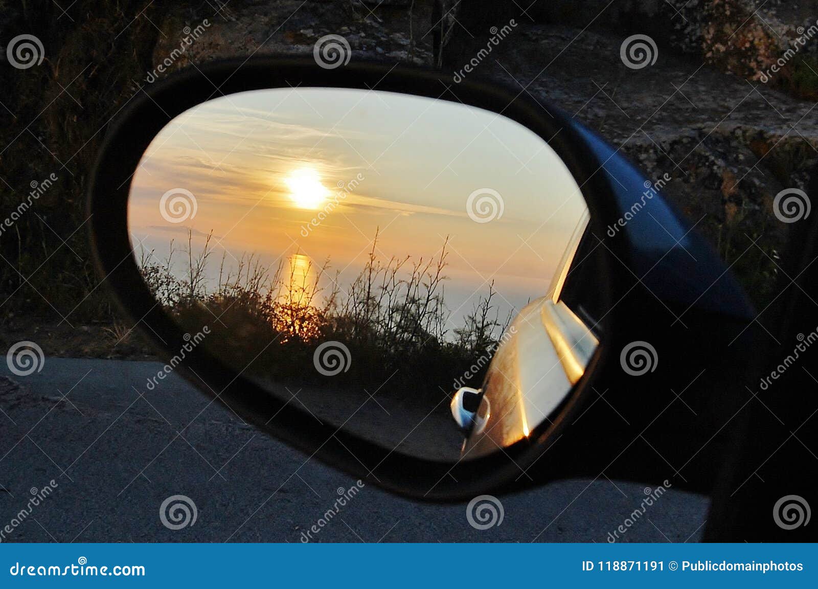 Reflection, Automotive Mirror, Mode Of Transport, Light Picture. Image ...