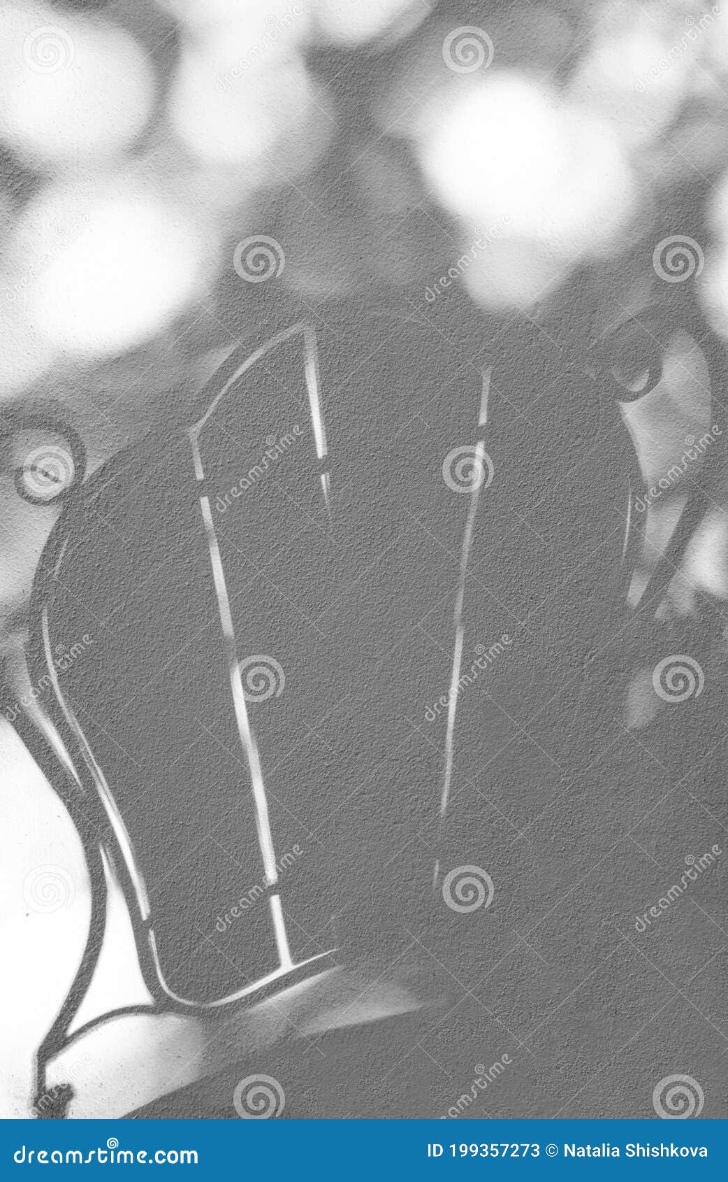 Chair Shadow on White Wall. Stock Image - Image of chair, black: 199357273