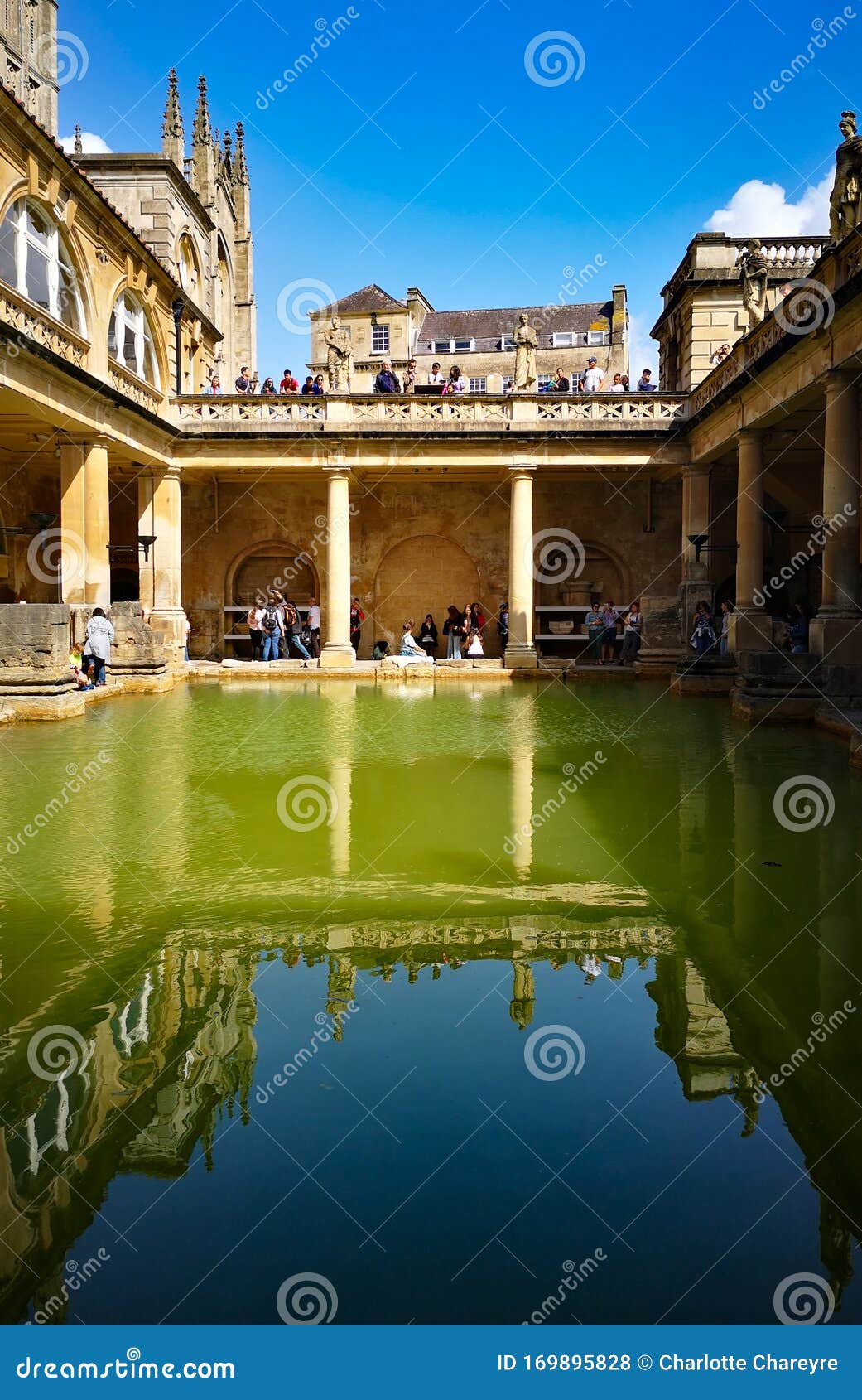 Reflection Bath UK editorial stock photo. Image of greatbritain - 169895828