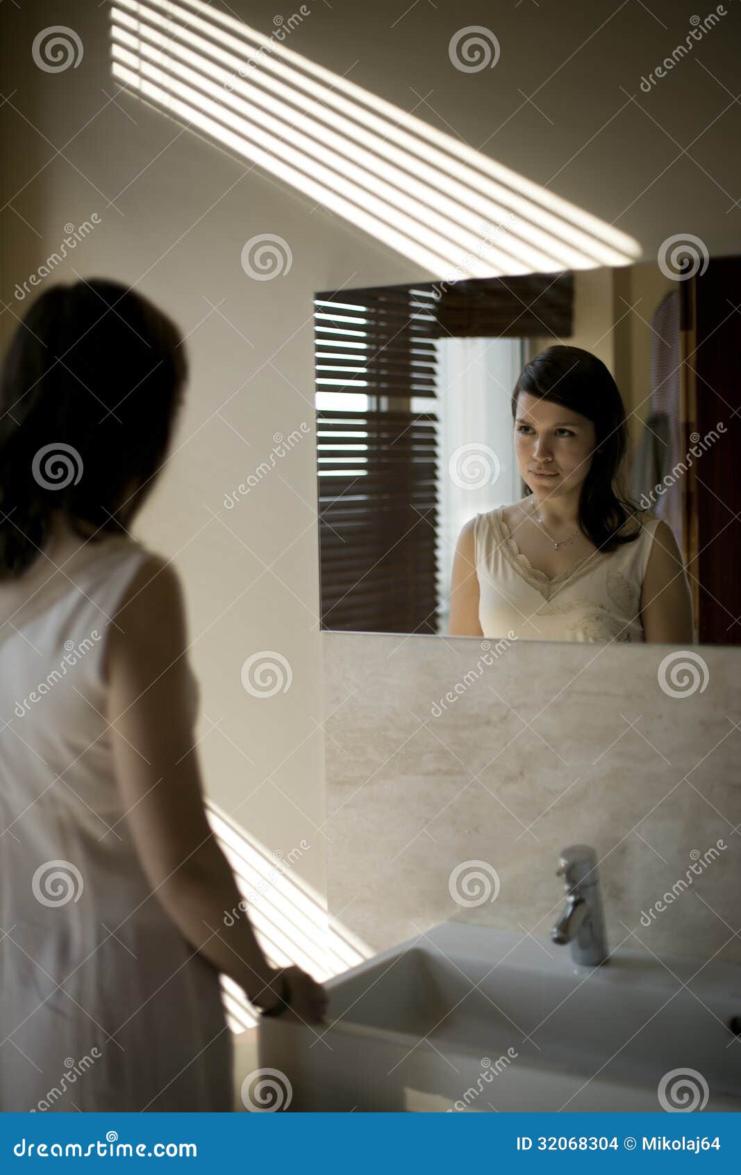 Reflection stock photo. Image of reflection, caucasian - 32068304