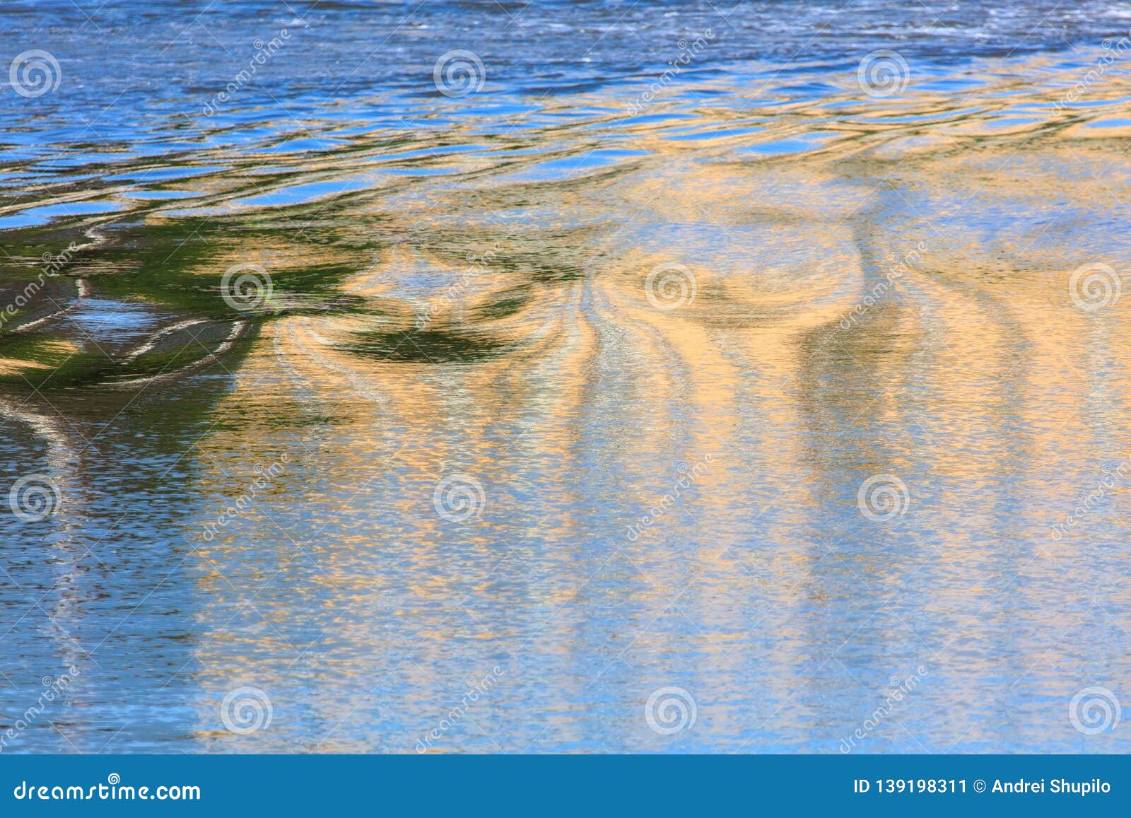Reflection of a Building on the Surface of Water Stock Image - Image of ...