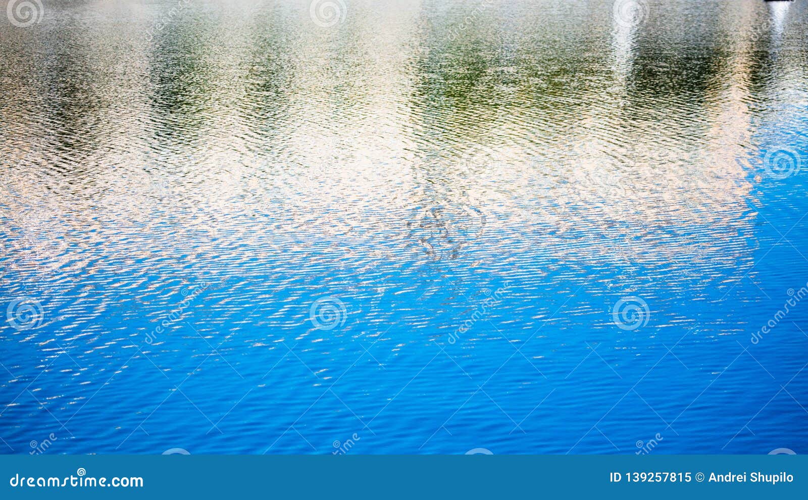 Reflection of a Building on the Surface of Water Stock Image - Image of ...