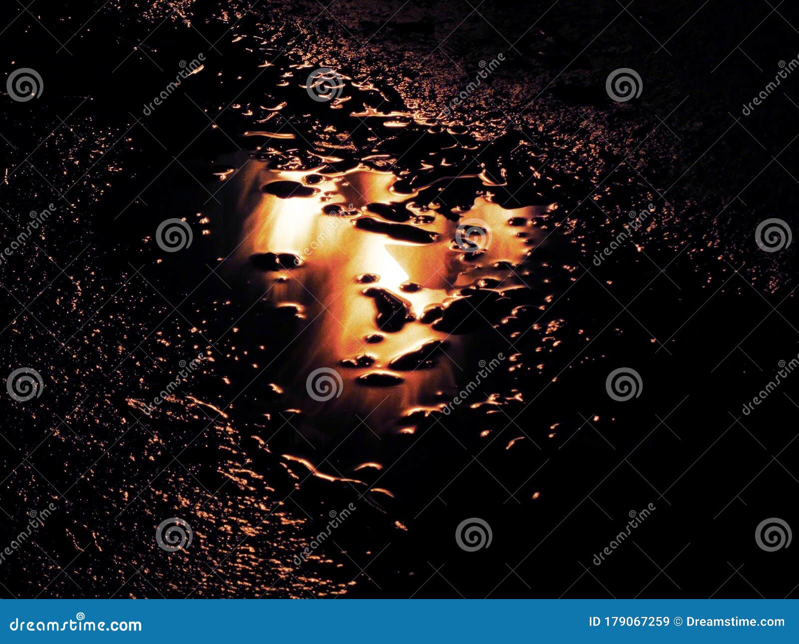 Reflection of a Campfire stock image. Image of reflection - 179067259