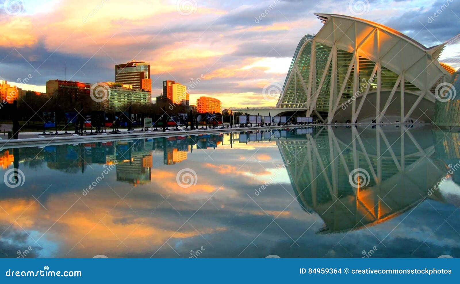Reflection Of City In Water Picture. Image: 84959364