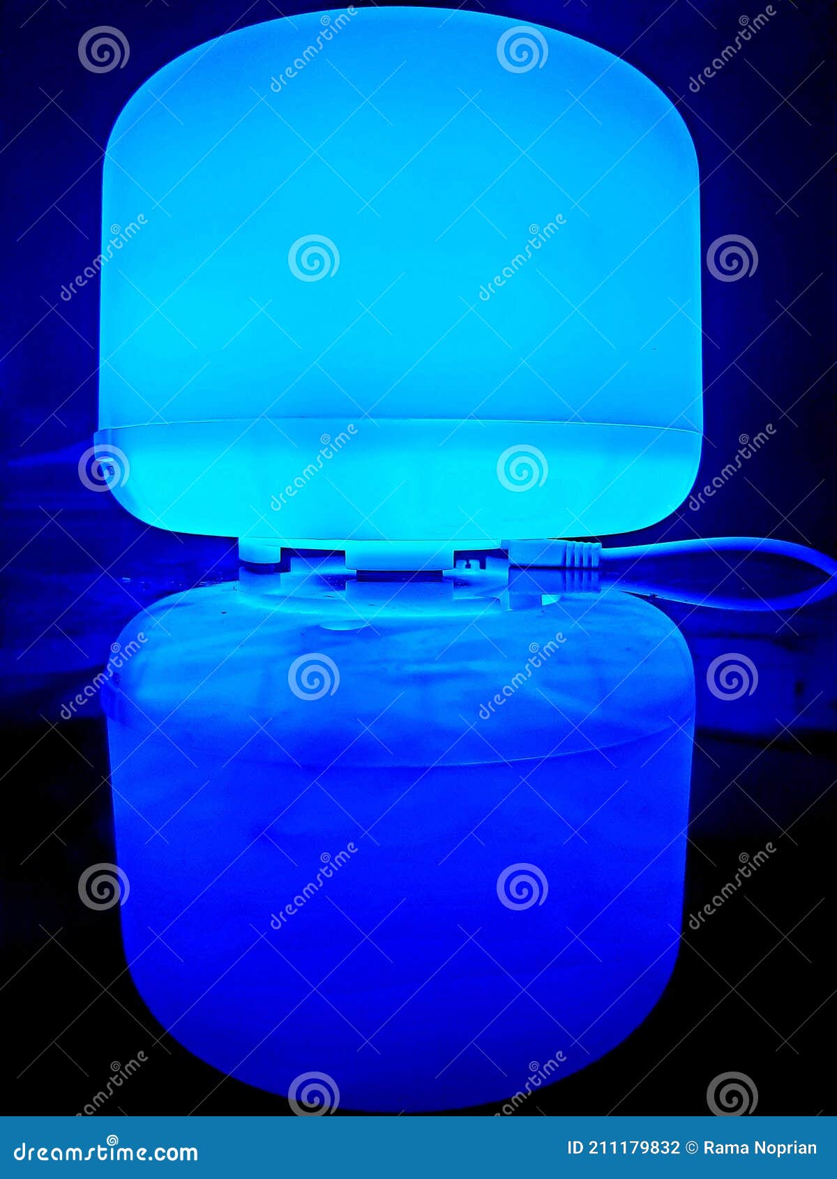 Reflection of the Color of the Mirror Stock Photo - Image of mirror ...