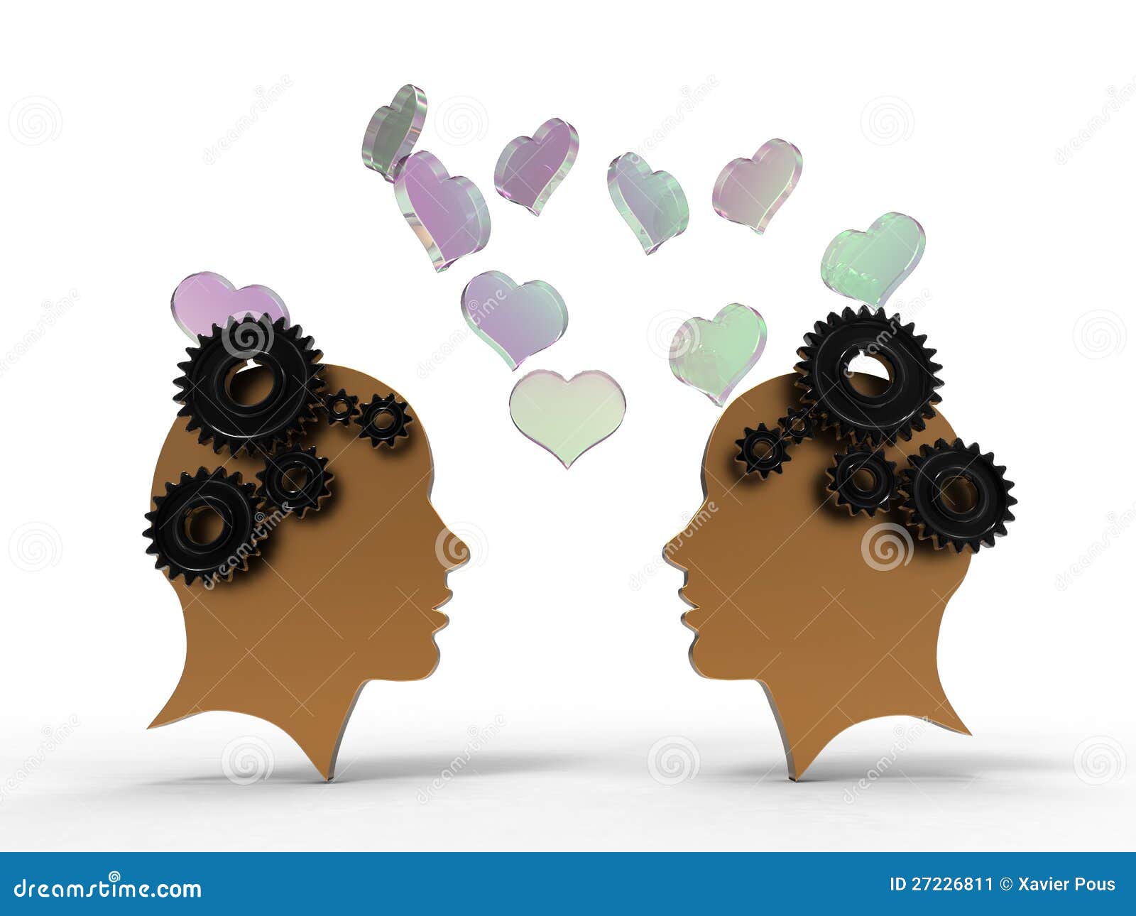 Reflection of commitment stock illustration. Illustration of faith ...