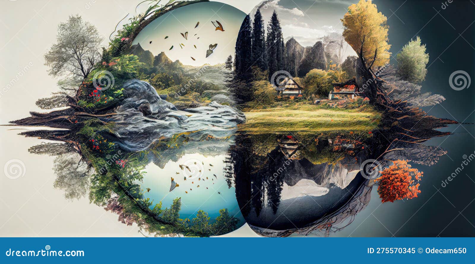 Reflection and Concern for the Environment, Beauty and Fragility of ...