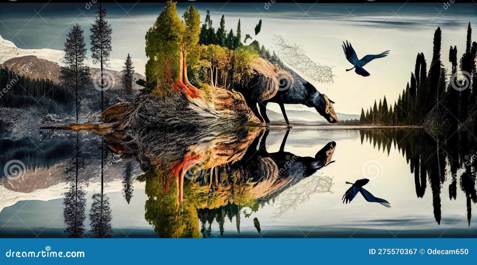 Reflection and Concern for the Environment, Beauty and Fragility of ...