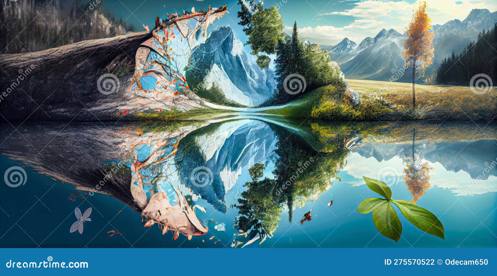 Reflection and Concern for the Environment, Beauty and Fragility of ...