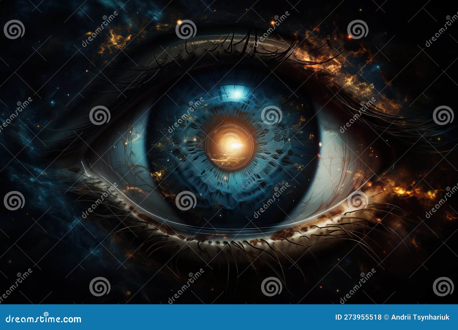 Reflection of the Cosmos in the Human Eye, One Human Eye in the Cosmos ...