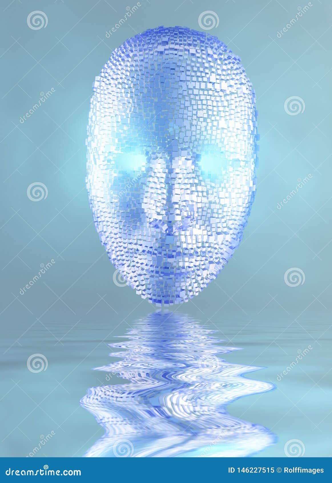 Reflection Face Stock Illustrations – 10,851 Reflection Face Stock ...