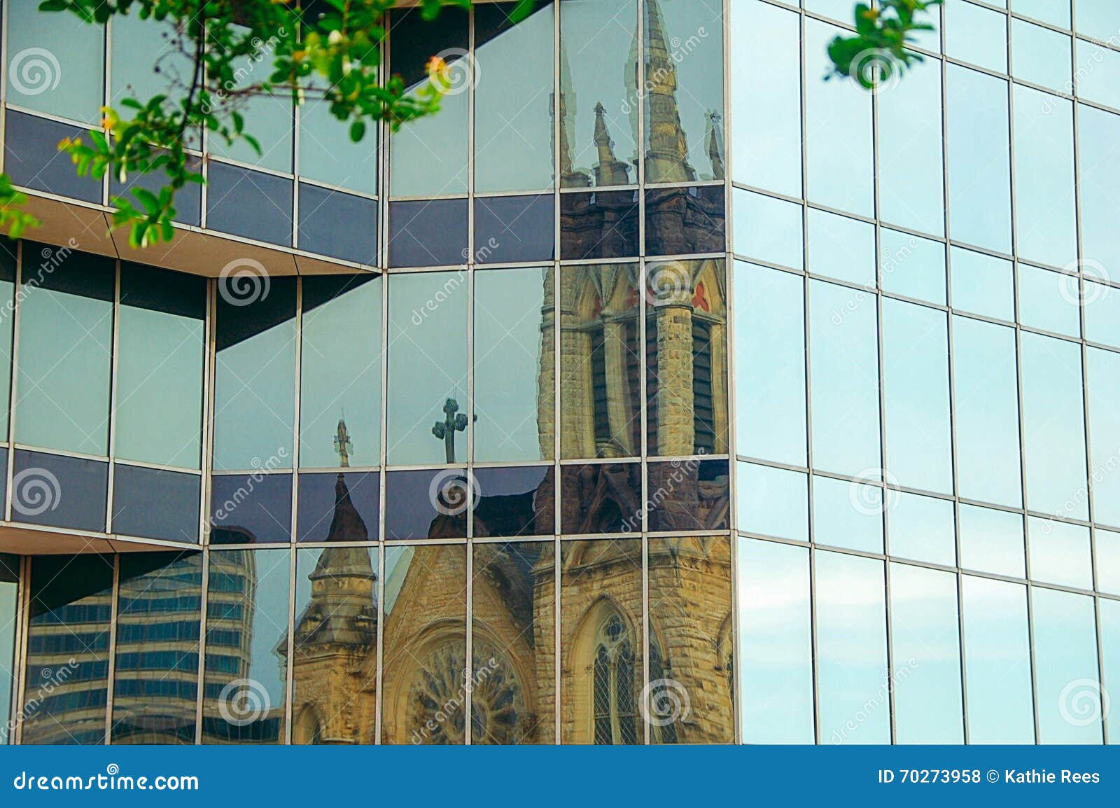 Reflection in glass stock photo. Image of windows, reflection - 70273958