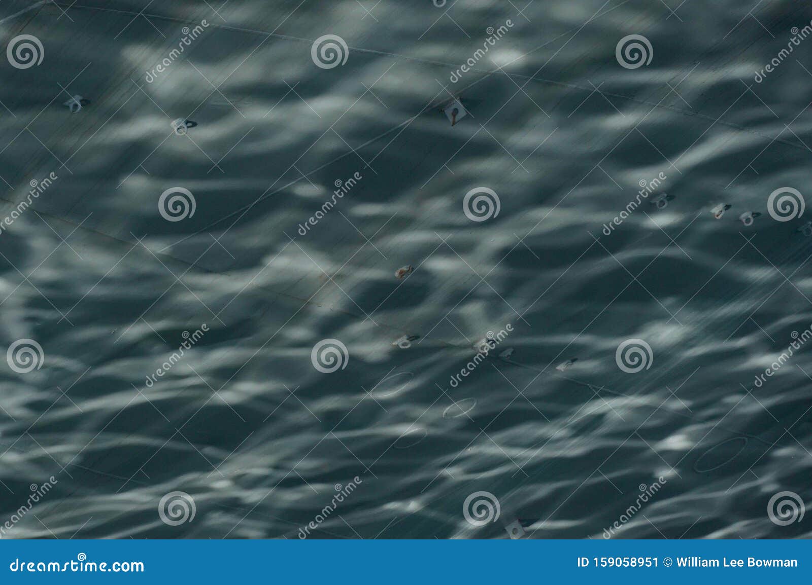 Reflection on the Hull of the USS Midway Stock Image - Image of ...