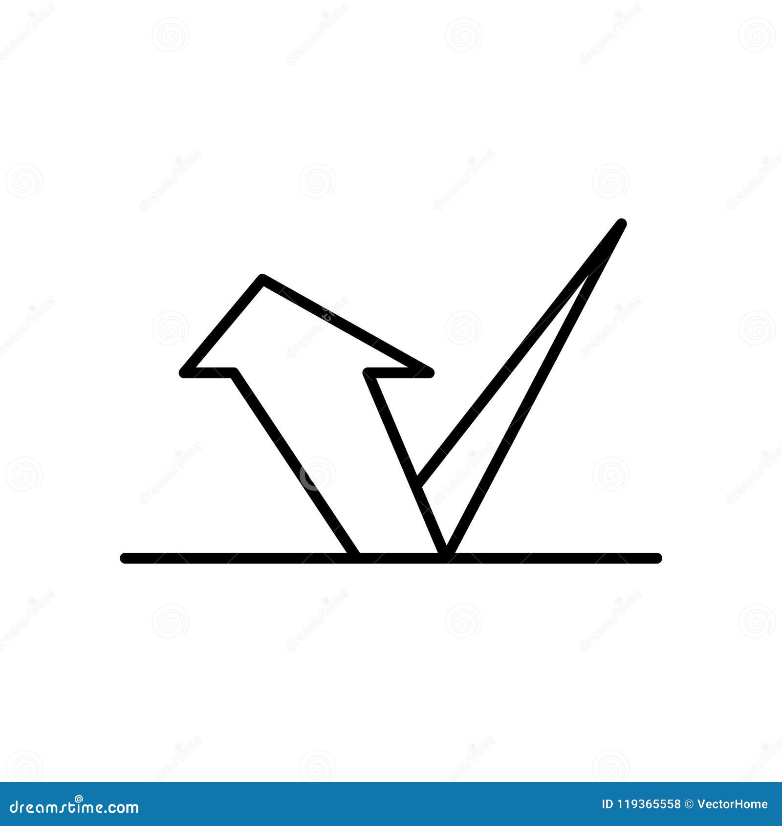 Reflection Icon, Vector Illustration Stock Vector - Illustration of ...