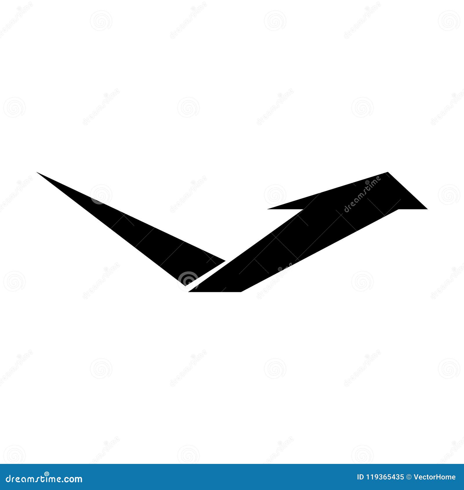 Reflection Icon, Vector Illustration Stock Vector - Illustration of ...