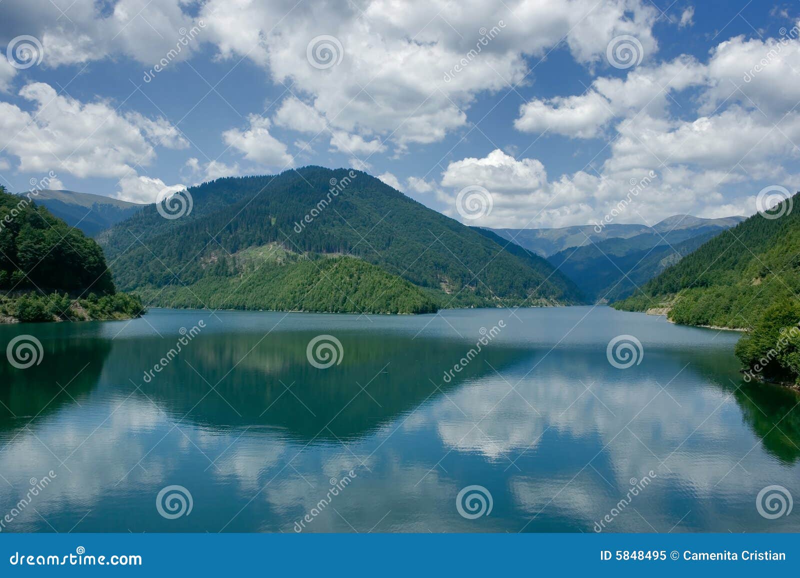 Reflection lake stock image. Image of landscape, beautiful - 5848495