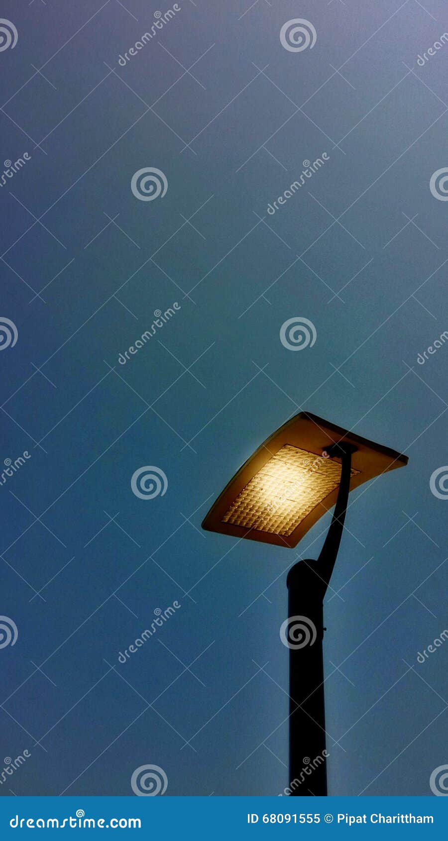 The reflection lamp. stock image. Image of twilight, reflex - 68091555