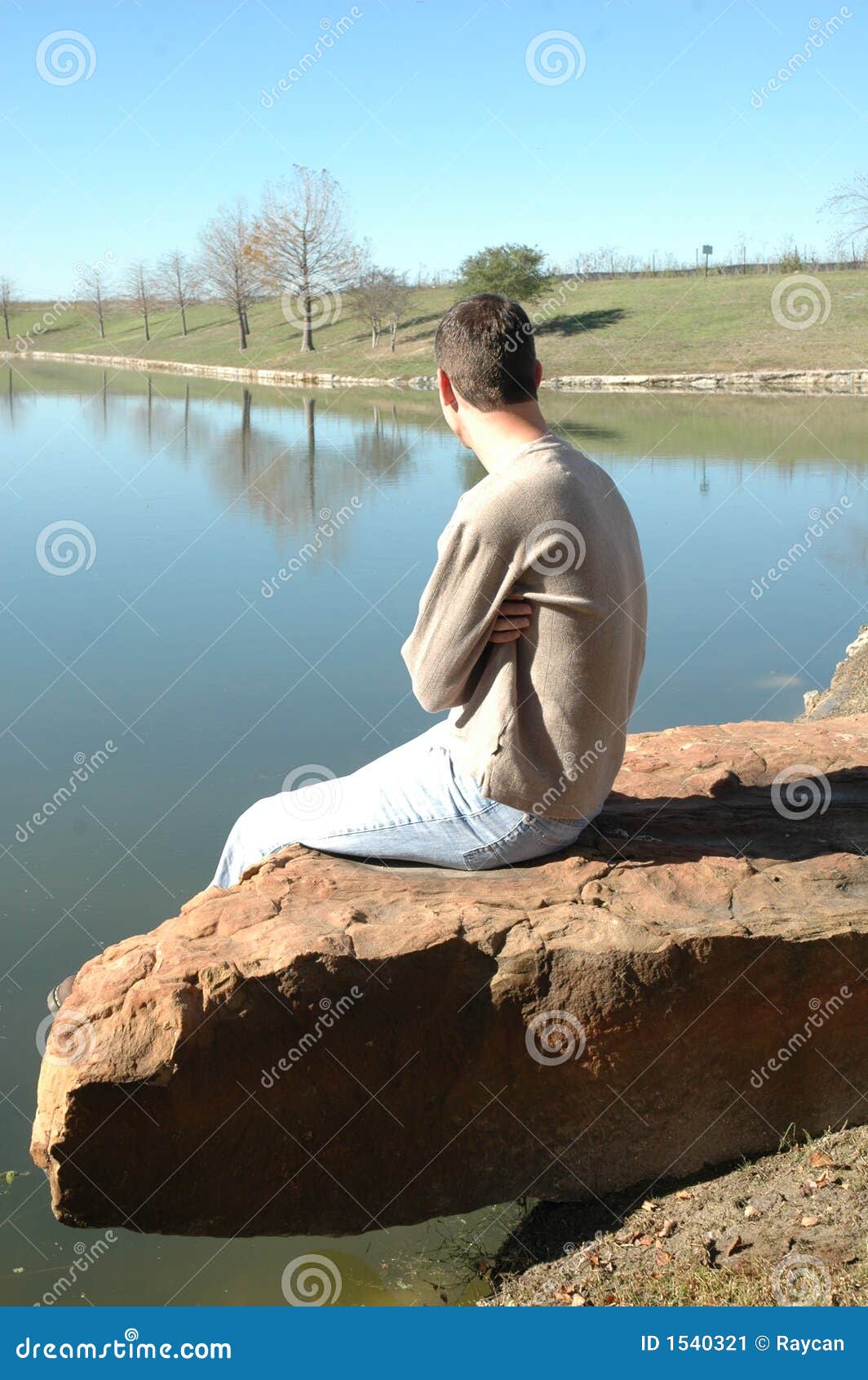 Reflection of Life stock image. Image of engrossed, depression - 1540321