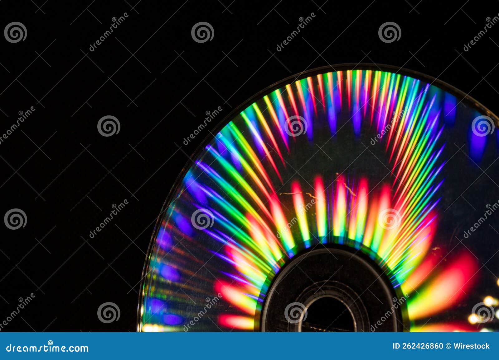 Reflection of Light in a Compact Disk(CD) or Digital Versatile Disk(DVD ...