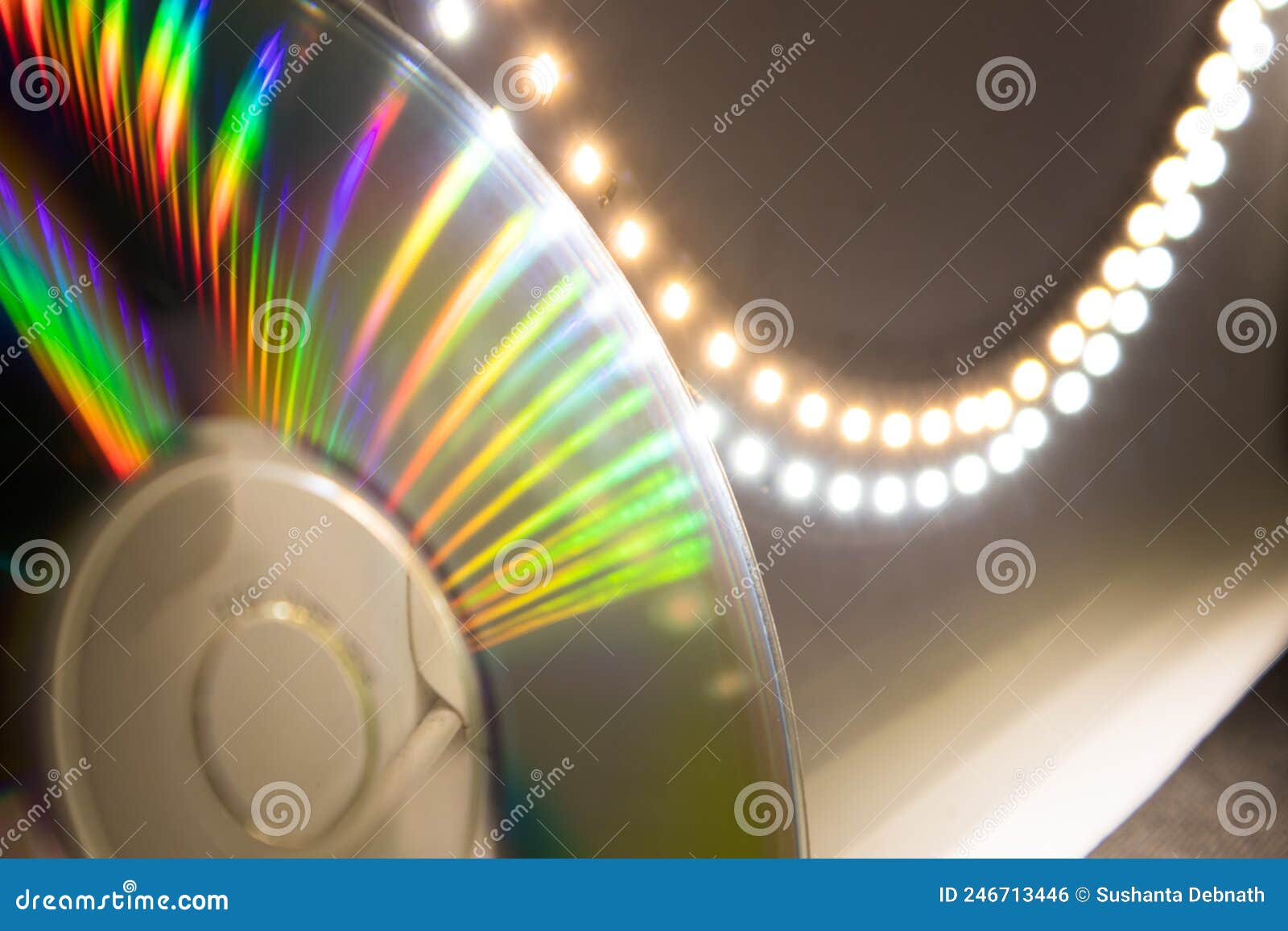 Reflection of Light in a Compact Disk(CD) or Digital Versatile Disk(DVD ...