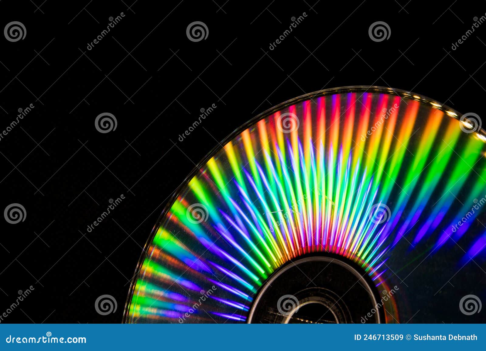 Reflection of Light in a Compact Disk(CD) or Digital Versatile Disk(DVD ...