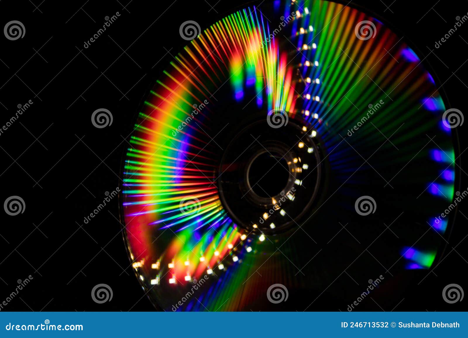Reflection of Light in a Compact Disk(CD) or Digital Versatile Disk(DVD ...