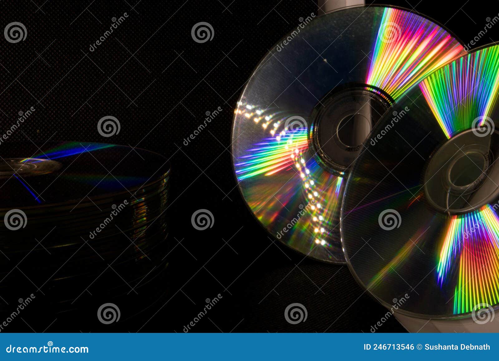 Reflection of Light in a Compact Disk(CD) or Digital Versatile Disk(DVD ...