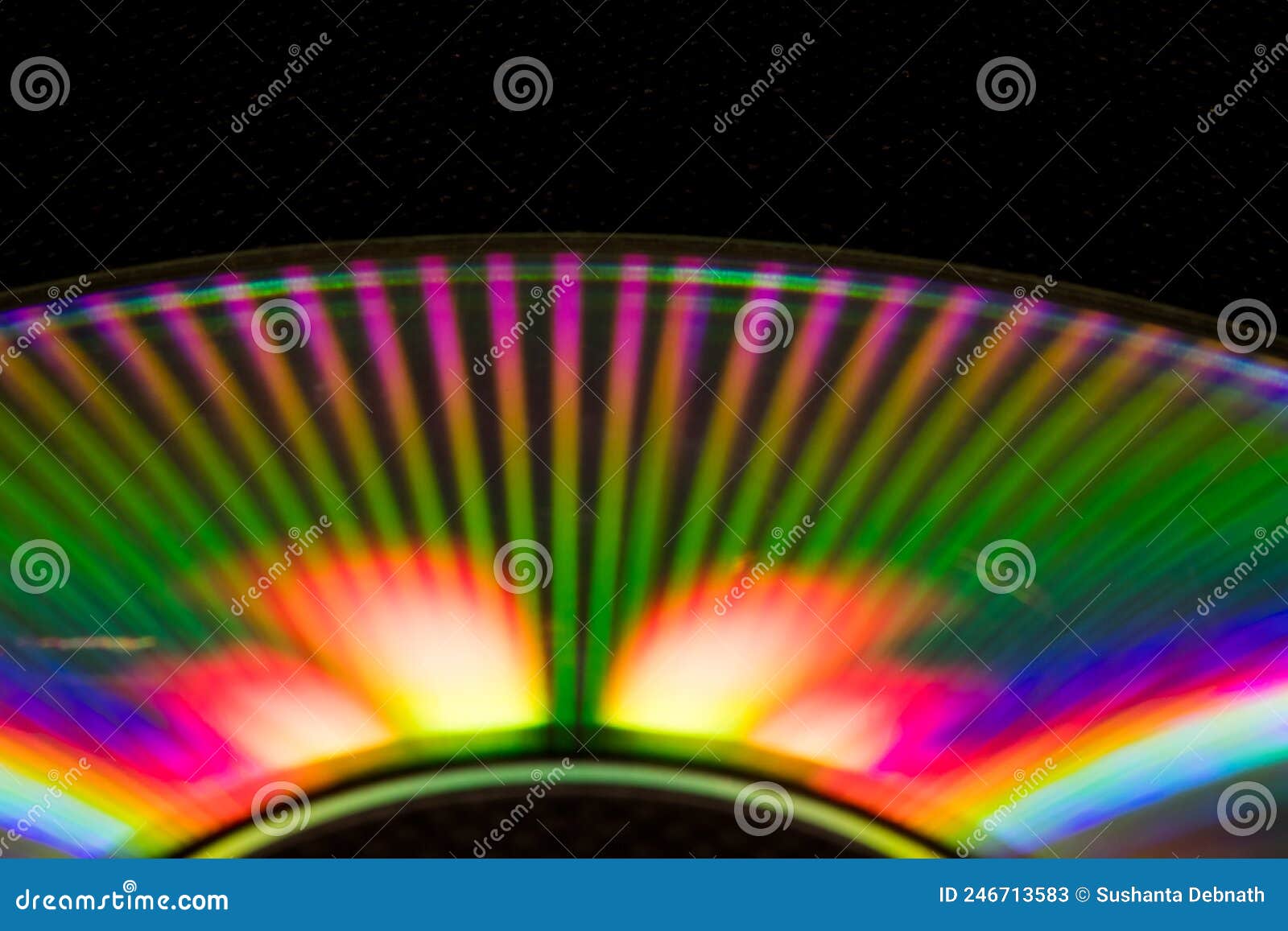 Reflection of Light in a Compact Disk(CD) or Digital Versatile Disk(DVD ...