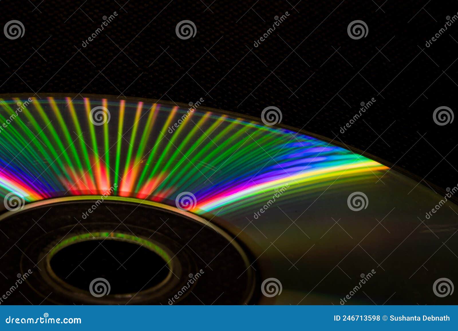 Reflection of Light in a Compact Disk(CD) or Digital Versatile Disk(DVD ...