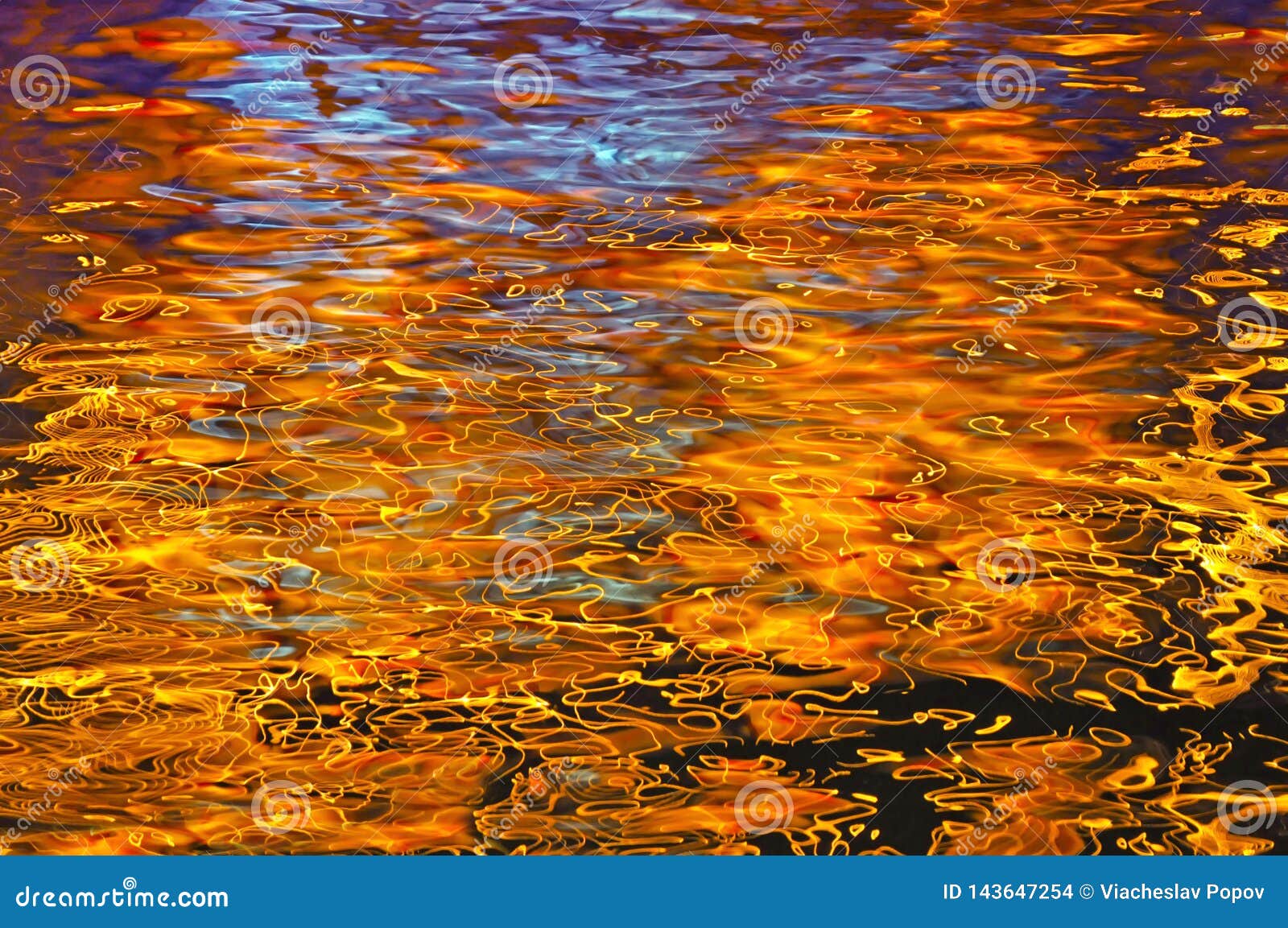 The Reflection of Light in Water Stock Photo - Image of river, beauty ...