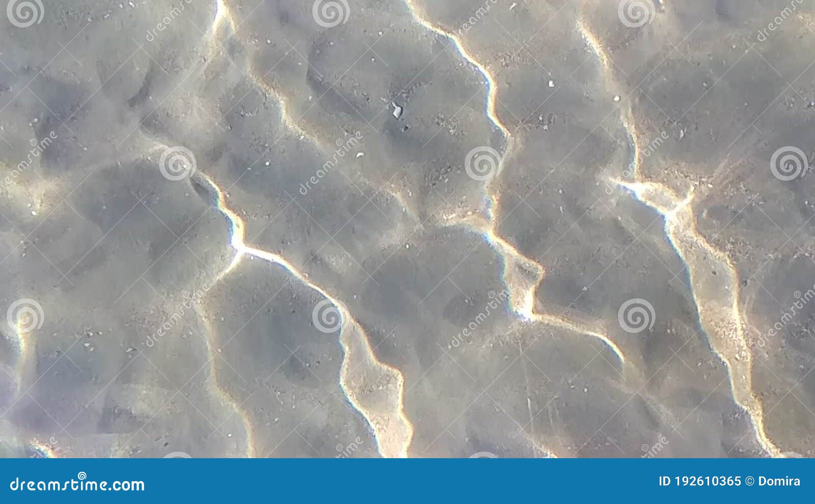 Reflection of Light from Water Waves. Water Distortion and Bright ...