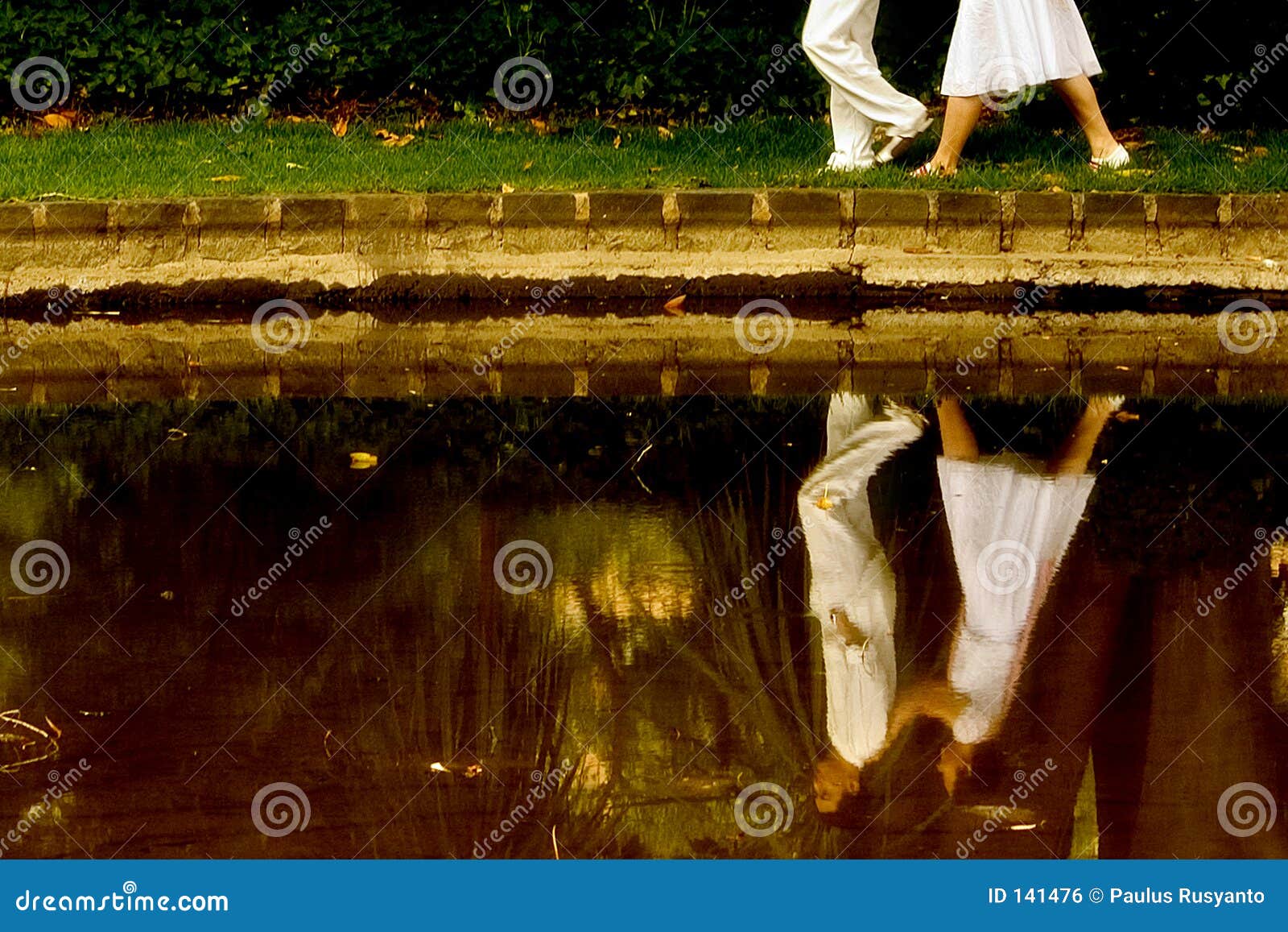 Reflection of Love stock photo. Image of countryside, romantic - 141476