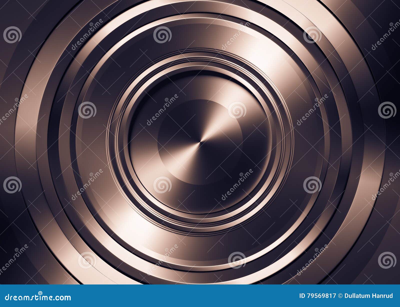 Reflection metal circle. stock illustration. Illustration of design ...