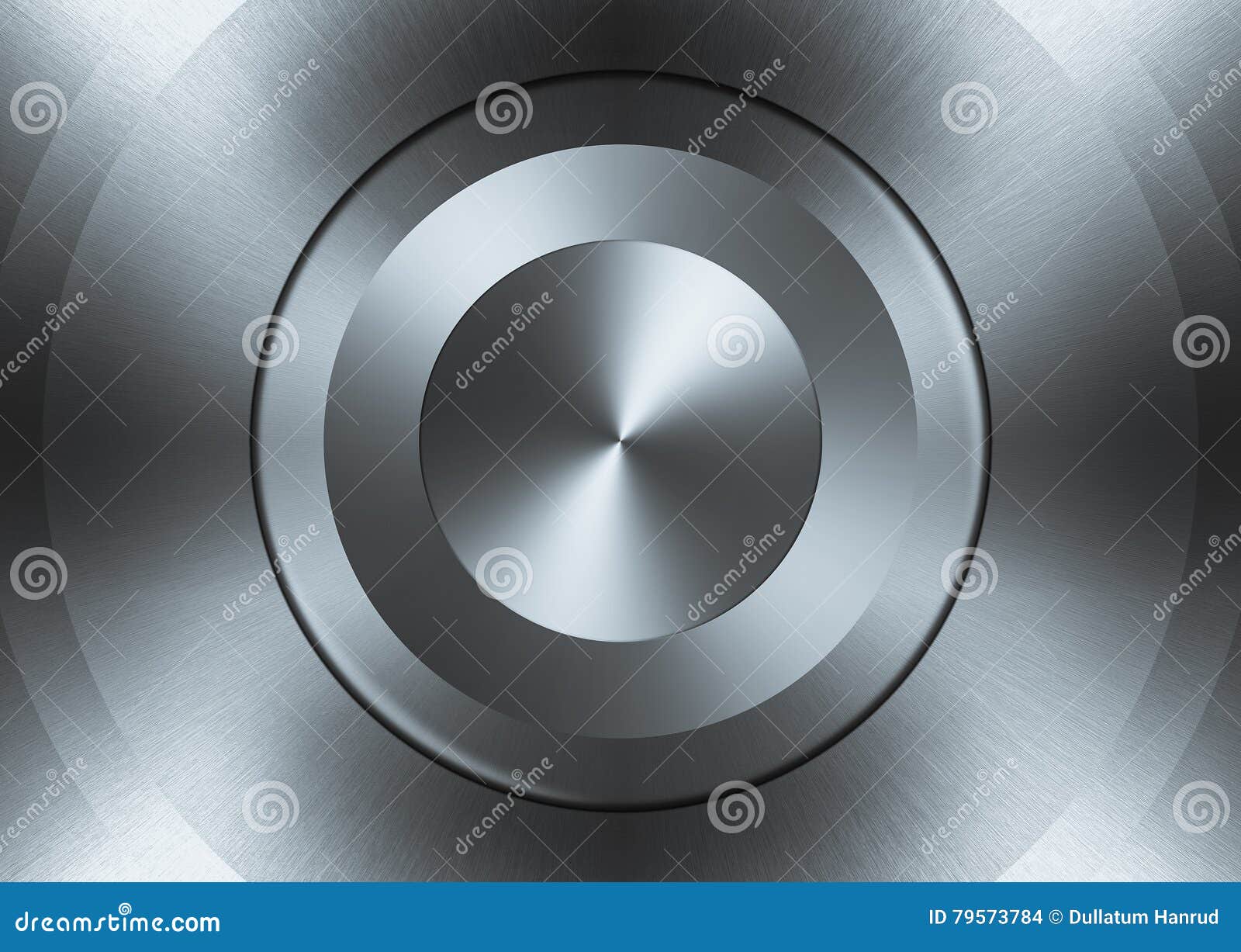 Reflection metal circle. stock illustration. Illustration of oval ...