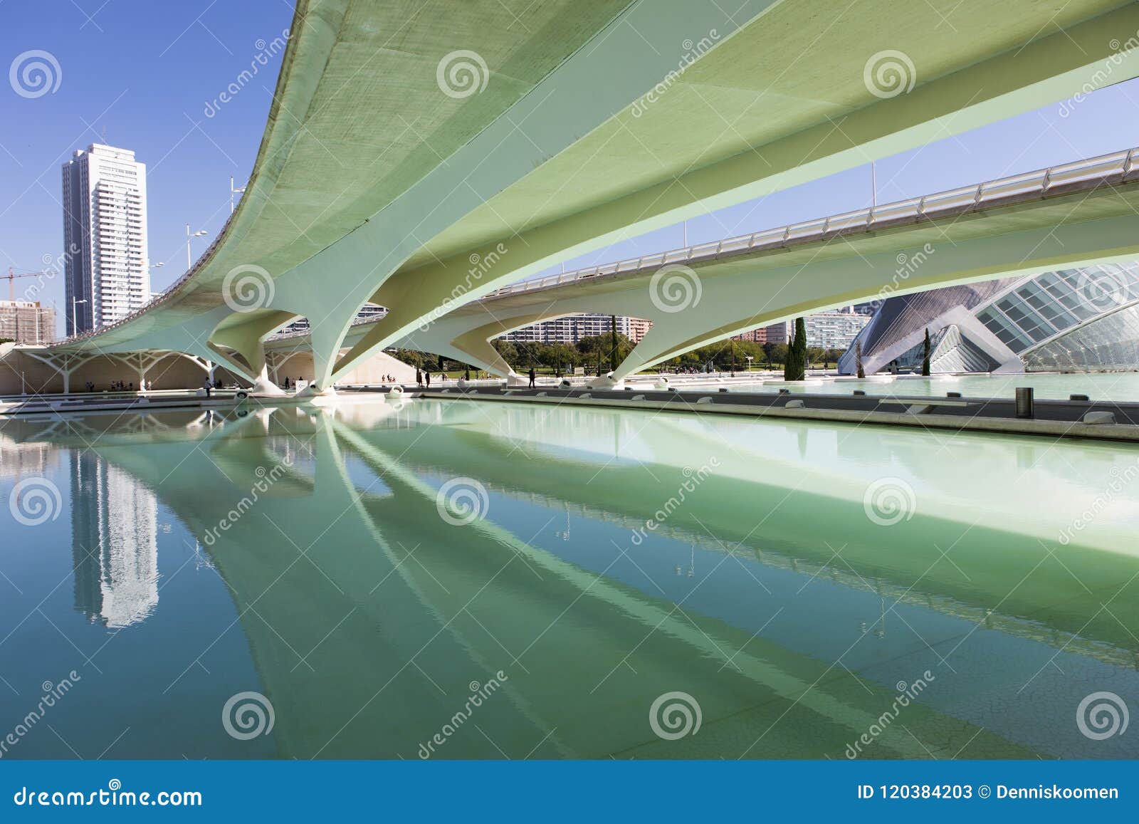 Reflection of a Modern Overpass Editorial Stock Photo - Image of ...