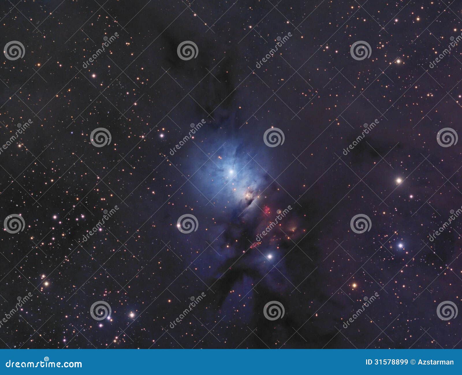 Reflection Nebula stock image. Image of astrology, creation - 31578899