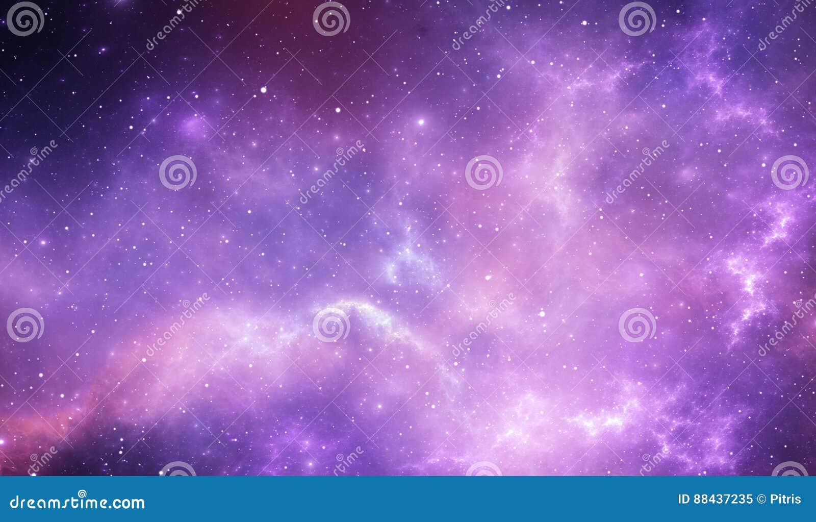 Reflection Nebula the Site of Star Formation, Nebula Radiates by ...