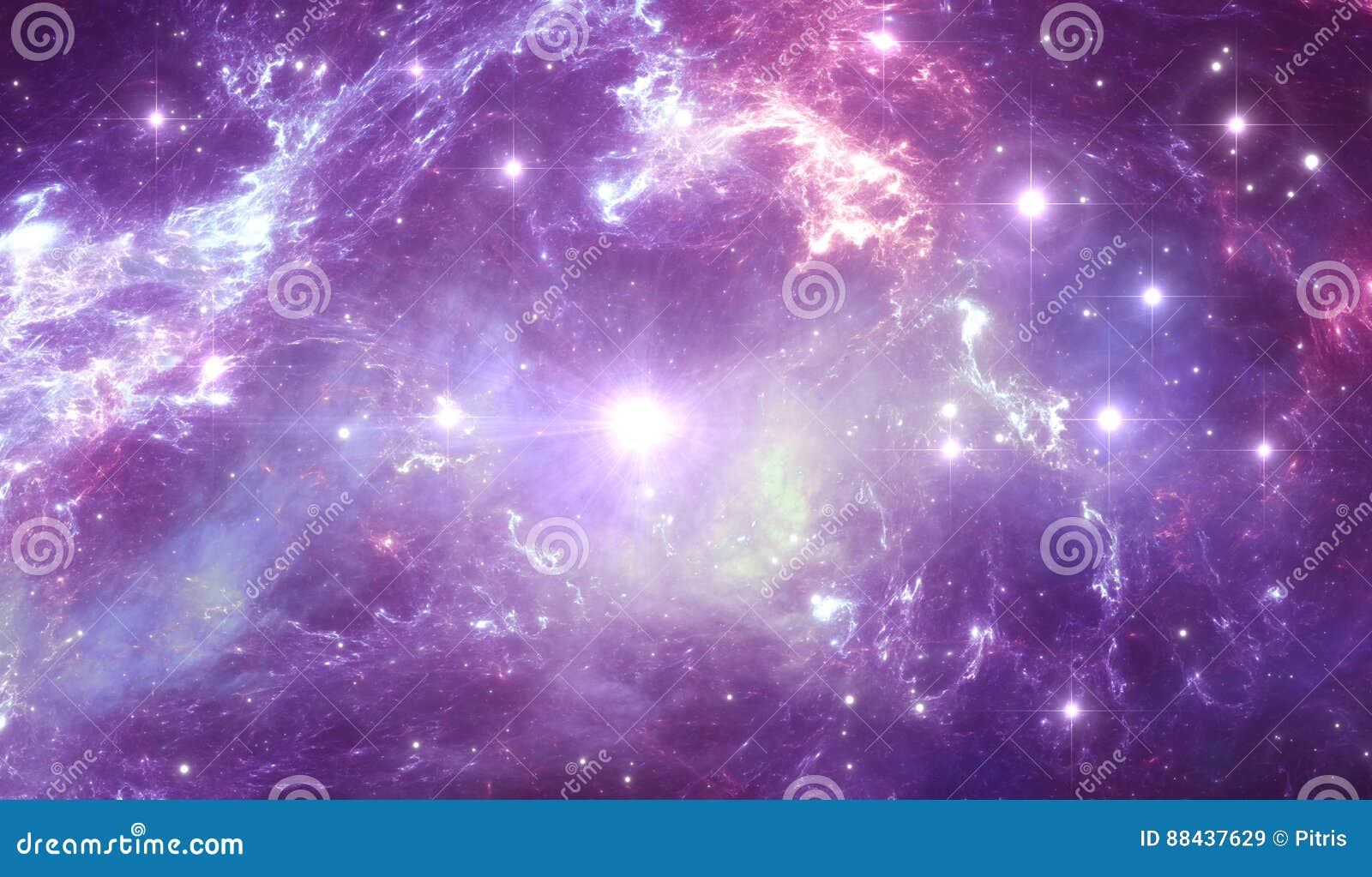 Reflection Nebula The Site Of Star Formation, Nebula Radiates By ...