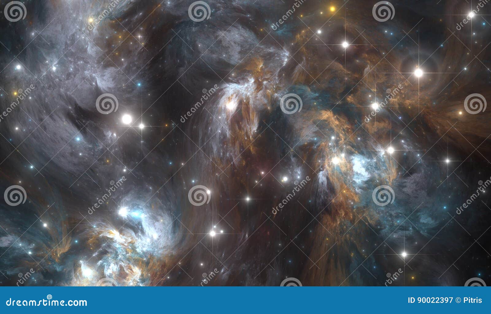 Example of reflection nebula - gastpt
