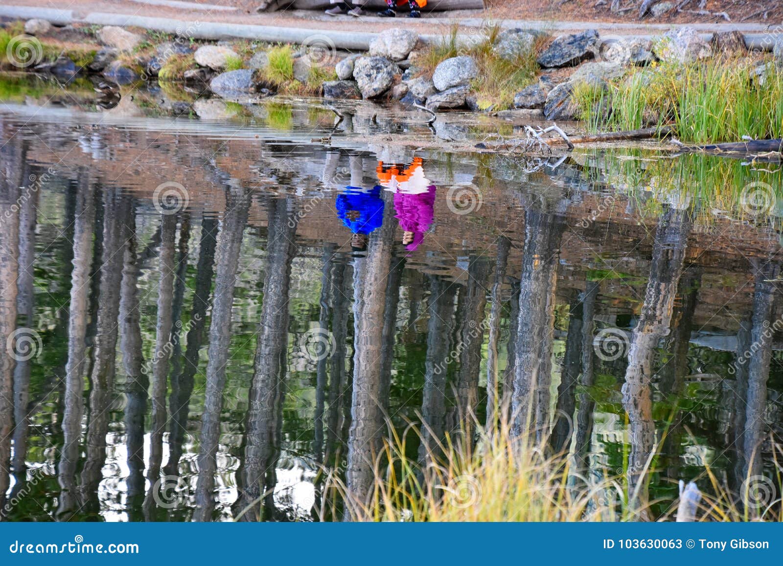 Water People stock image. Image of mirror, rocks, colorado - 103630063