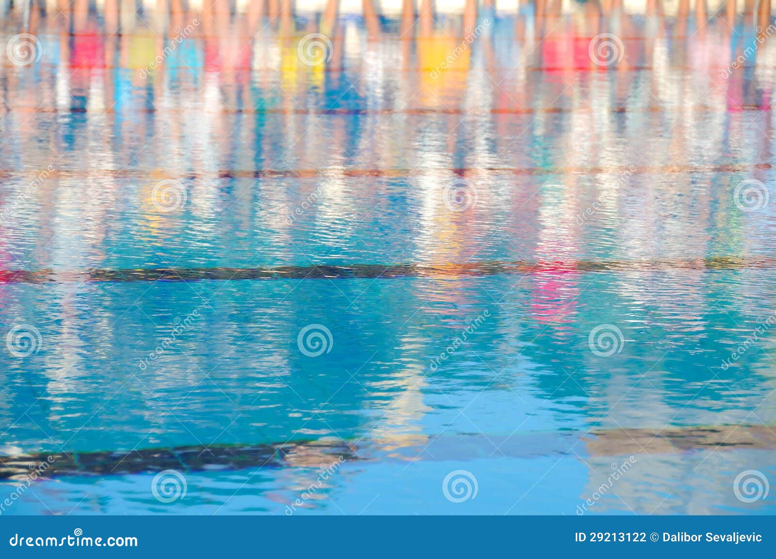 Reflection of People in Water Stock Photo - Image of friends, water ...