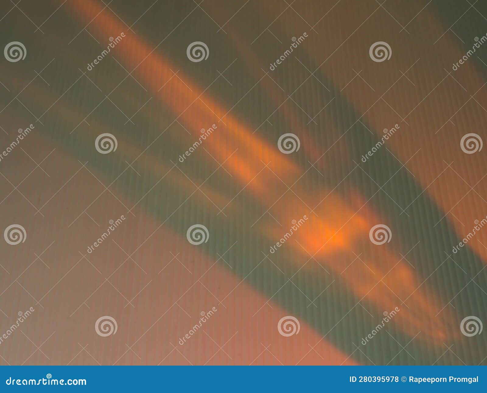 Reflection on Plastic Sheet for Abstract Minimalist Background Stock ...