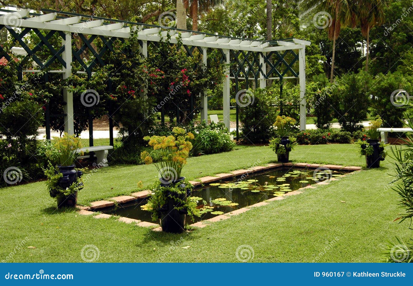 Reflection Pond stock image. Image of climate, attraction - 960167