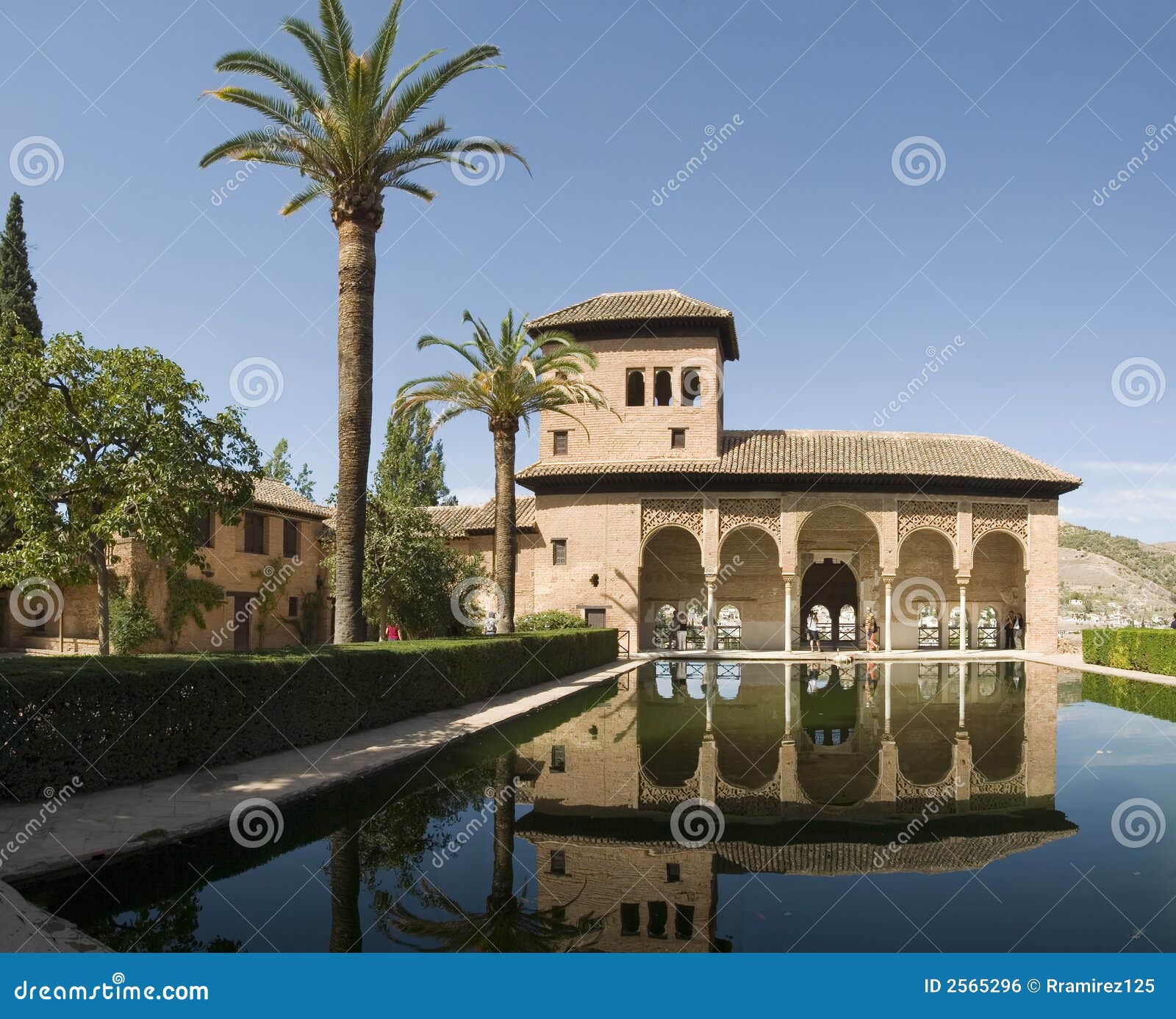 Reflection Pool stock photo. Image of nazarie, square - 2565296